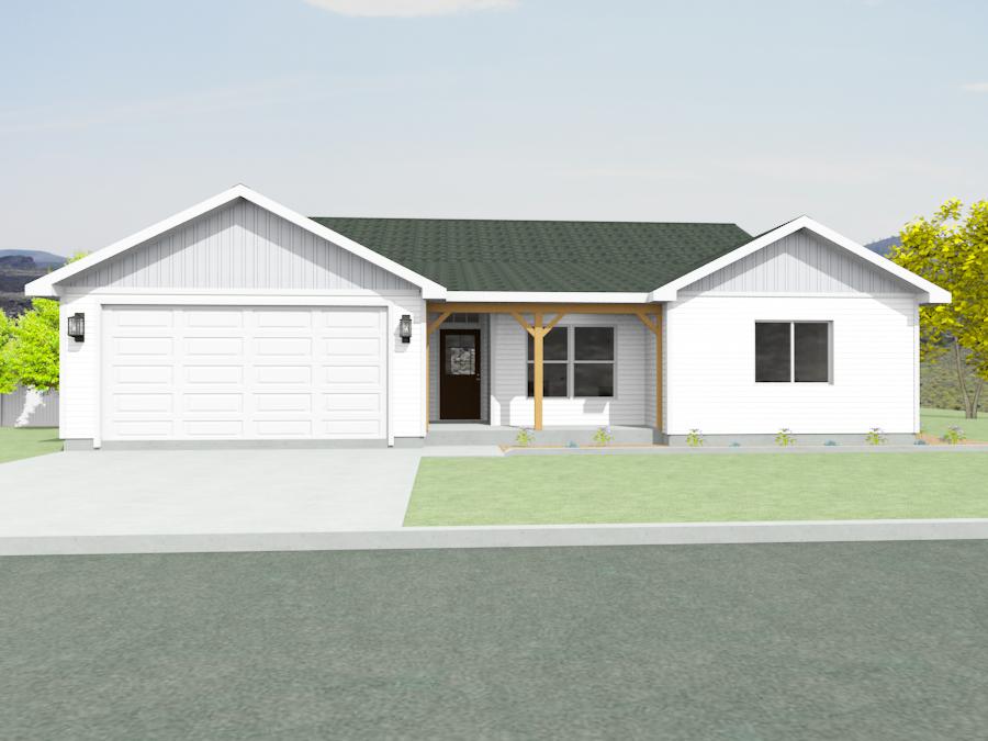 Turing Ranch Home Floor Plan in Evanston WY | Smart Dwellings